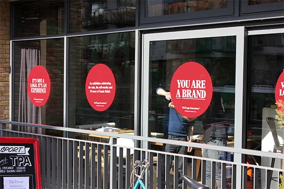 Ideas: Create a promo window sticker · Diginate